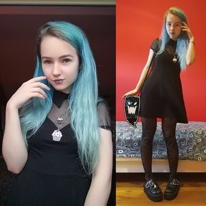 Killstar | Dresses | Killstar Vampyra Night Creature Skater Dress ...